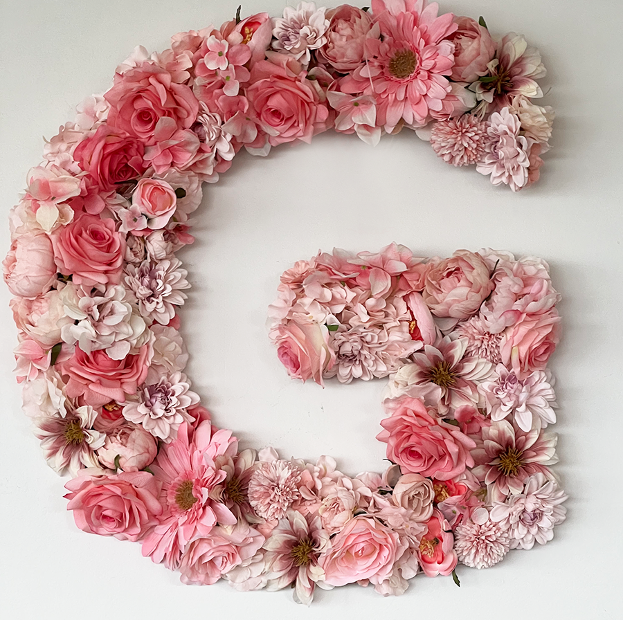 Bespoke letter - G – Bloom and Vivid